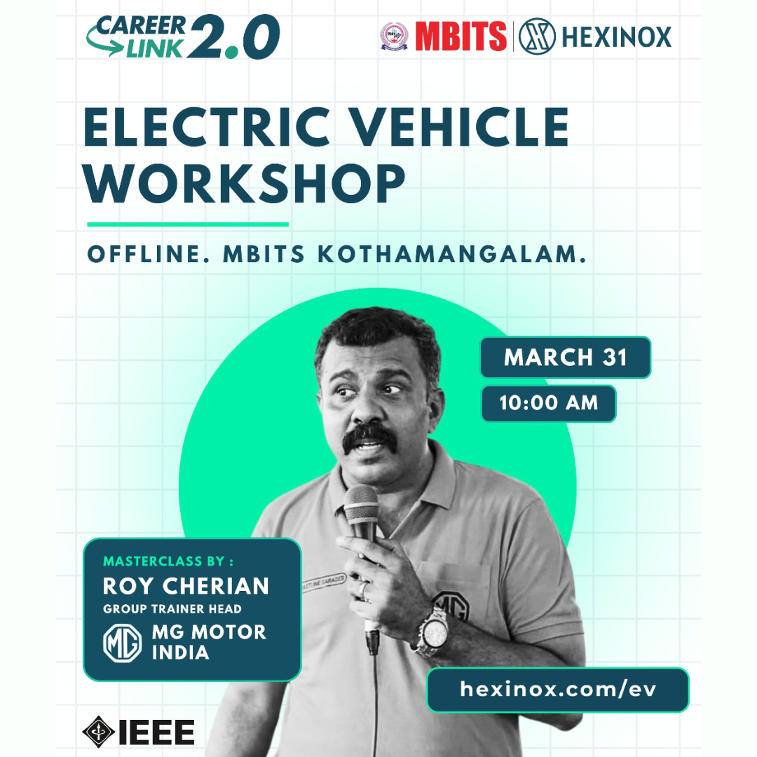 EV Offline Workshop - CareerLink 2.0 - MBITS | Hexinox